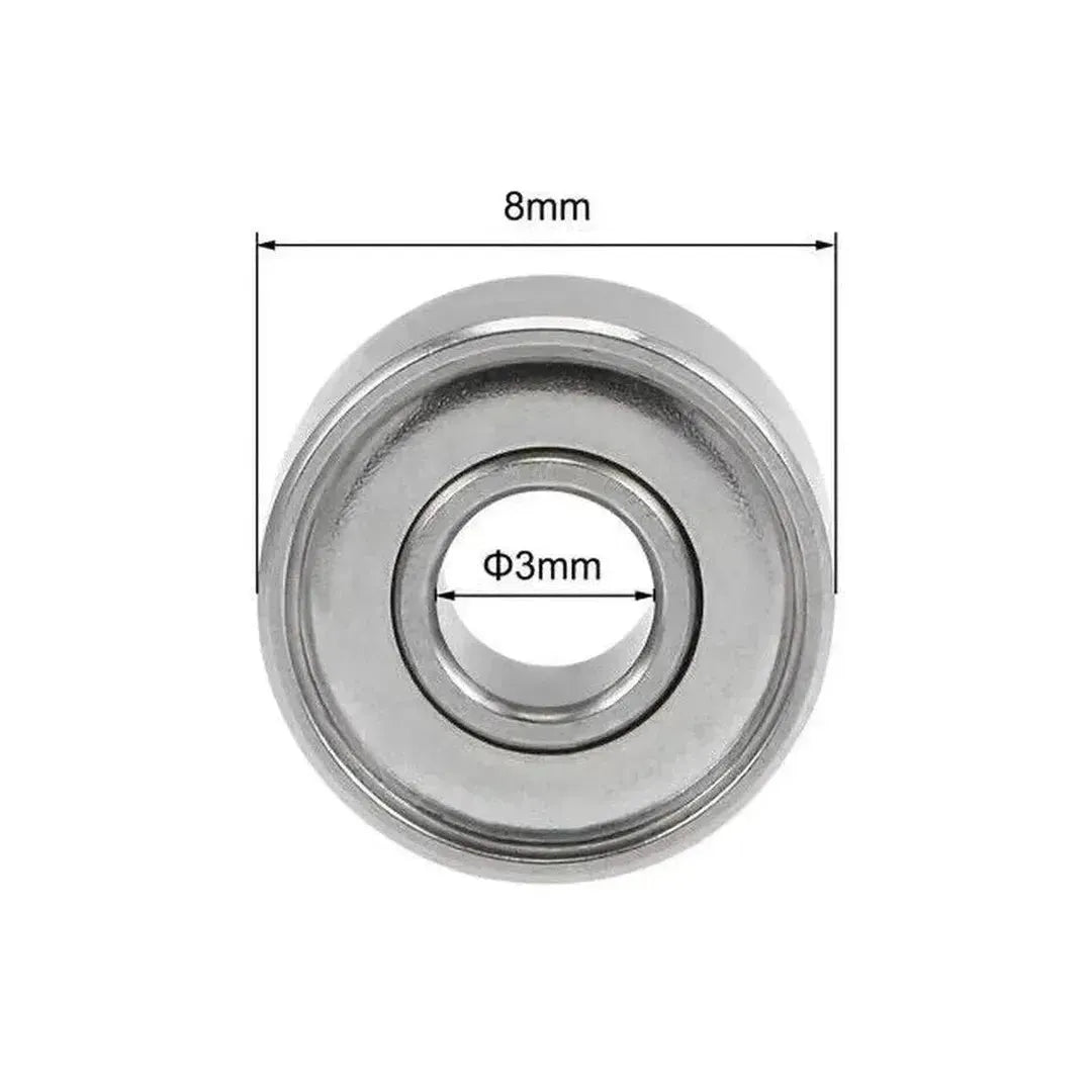 693zz Ball Bearing 3mm ID 8mm OD 4mm T – 38-3D