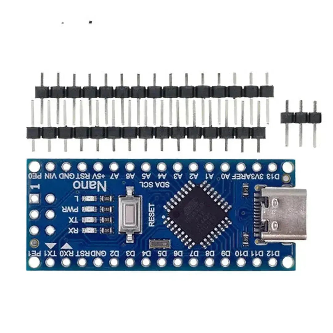 Arduino Nano V3.0 ATmega328P CH340G Compatible Micro USB USB-C ...