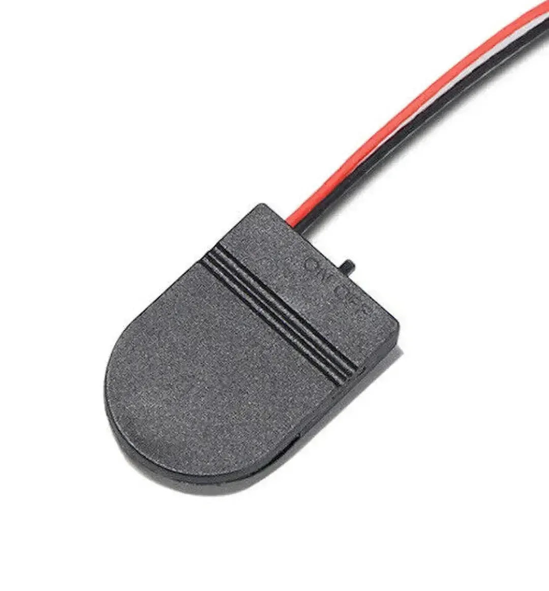 CR2032 Battery Holder Case 3V Button Coin Cell Box with On-Off Switch ...